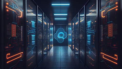 Mainframe Computer Server Stock Illustration Illustration Of Blue 273406673