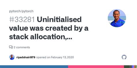 Uninitialised Value Was Created By A Stack Allocation Reported By Valgrind · Issue 33281