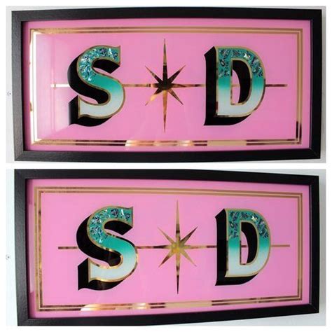 Discover 180 Reverse Glass Art Ideas Painted Signs Gold Leaf Signs