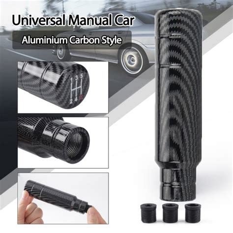 Automatic Shift Knob Universal Shape Manual Transmission Shifter Lever Knob 8MM 10MM 12MM 5