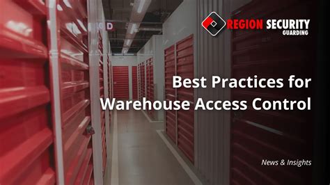 Best Practices For Warehouse Access Control Blog