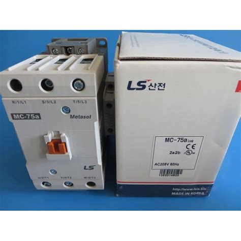 Jual Magnetic Contactor Kontaktor Ls Industrial System Mc 75a 220v