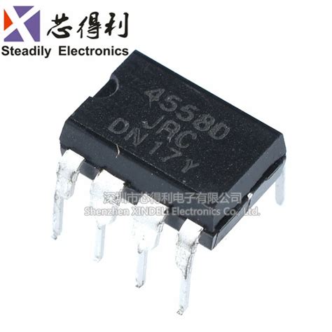 Lm4558 Dual Op Amp Datasheet Pinout Features Applications 42 Off