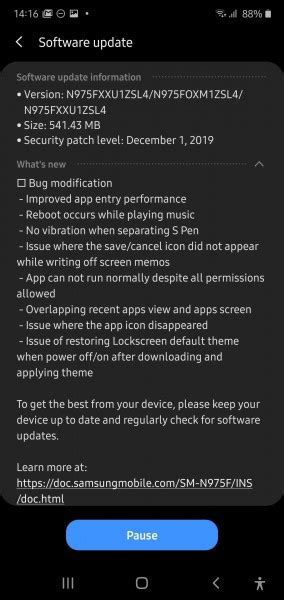 Samsung Galaxy Note Receives Yet Another Android Beta With More Bug Fixes GSMArena News