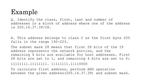 Classes Netid And Hostid In Classful Addressing Pptx Computer
