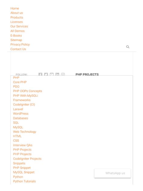 Zoo Management System Project In Php Zoo Management System Project