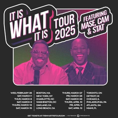 It Is What It Is Tour Mase And Camron Bringing The Heat To Toronto