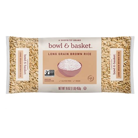 Bowl And Basket Long Grain Brown Rice 16 Oz Price Rite