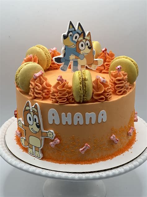 Bluey Bingo Cake Burnaby Birthday Cakes By Lets Bake