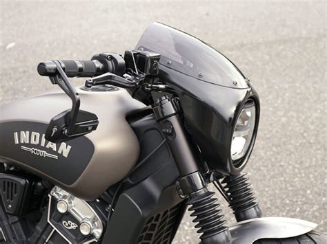 Indian Scout Bobber Headlight Relocation Kit