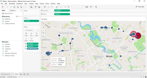 Visualizing Aggregated Telematics Data In Tableau