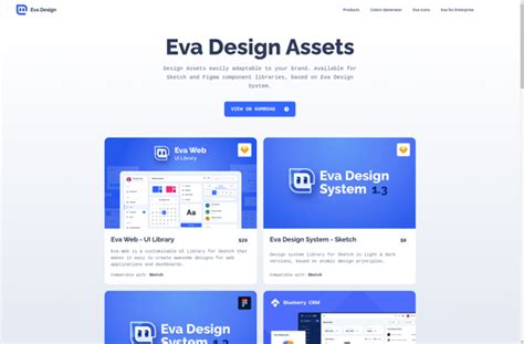 Eva Design System Open Source Ui Library And Design System Suggest
