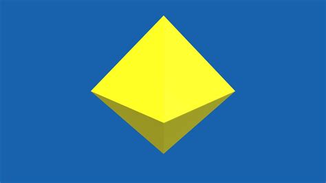 Octahedron 3d Model By Fasteng [c318407] Sketchfab