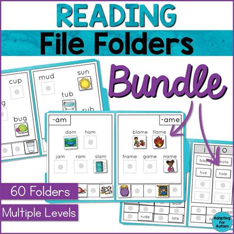 Reading File Folder Games And Activities Bundle Artofit