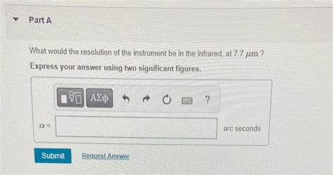 Solved A Space Based Telescope Can Achieve A