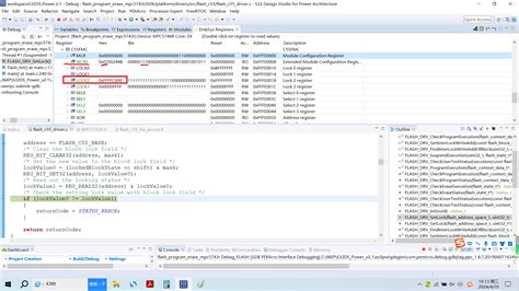 re mpc5743r flash erase exception nxp community
