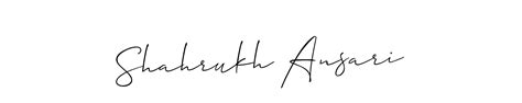 75 Shahrukh Ansari Name Signature Style Ideas Awesome Online Signature