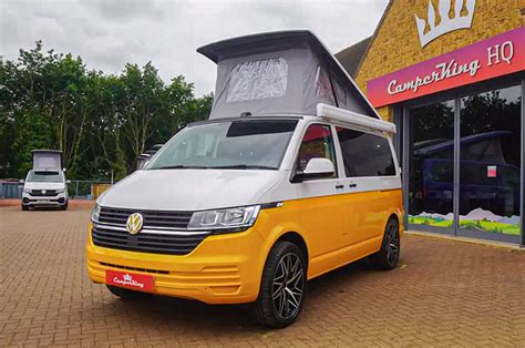 2022 Vw Transporter T6 1 Candy White Chrome Yellow Swb Monte Carlo