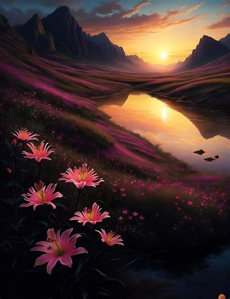 Premium Ai Image Beautiful Lily