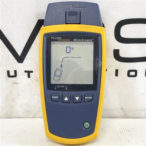 Fluke Networks Microscanner 2 Cable Ms2 100 Verifier Tester Itellitone Pro 200 £527 47 Picclick Uk
