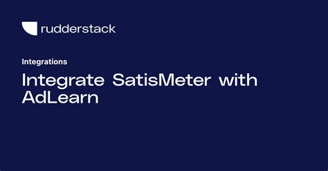 Integrate Satismeter With Adlearn
