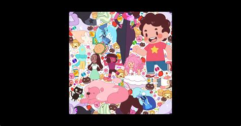 Steven Universe Pattern Steven Universe Sticker Teepublic