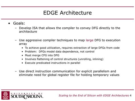 Ppt Scaling To The End Of Silicon With Edge Architectures The Trips Architecture Powerpoint