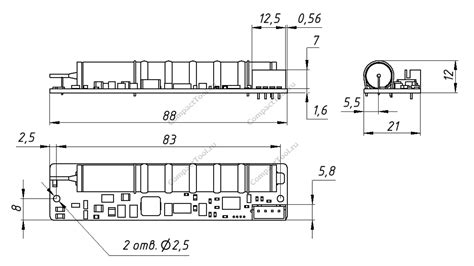 Модуль дозиметра Radsens V1 I2c 33vdc