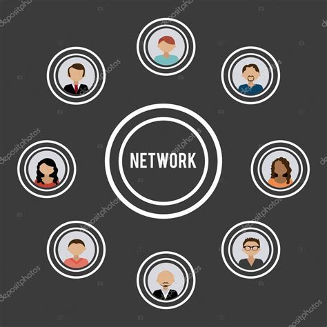 Network Design Illustration Stock Vector By ©yupiramos 68334511