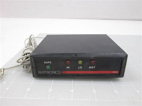 Semtronics En436 Analyzer T58763 Oco Industrial