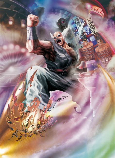 Heihachi Mishima From Tekken Game Art