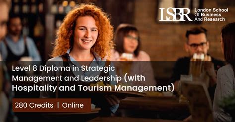Hospitality And Tourism Management Level 3 Diploma In Hospitality And
