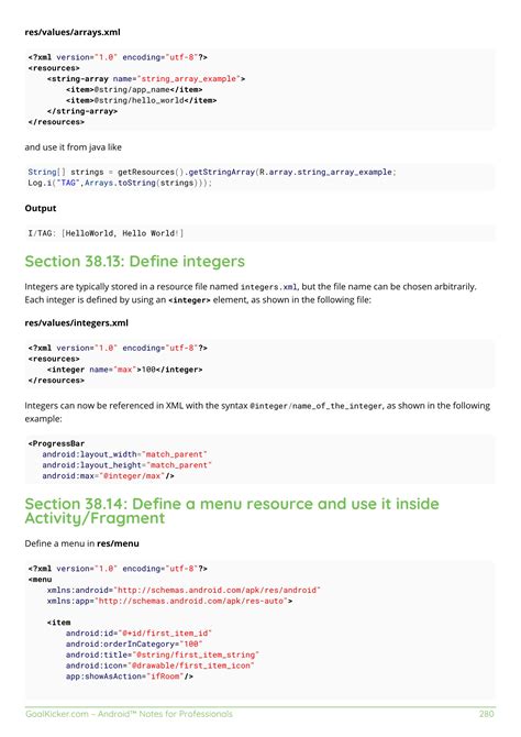 Android Notes For Professionals Thontheanlay Page Flip PDF Online PubHTML