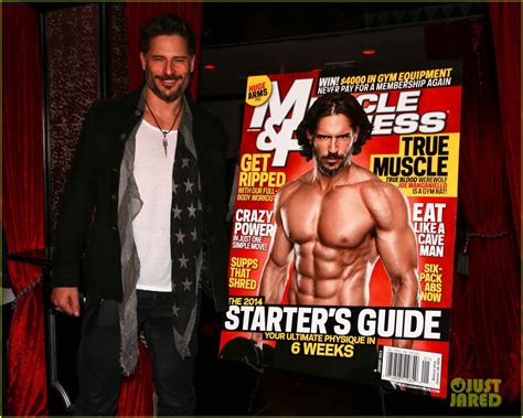 Photo Joe Manganiello Celebrates Muscle Fitness Cover With Arnold