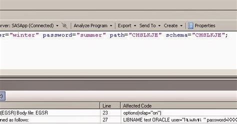 Libname Statement Oracle Examples In Sas