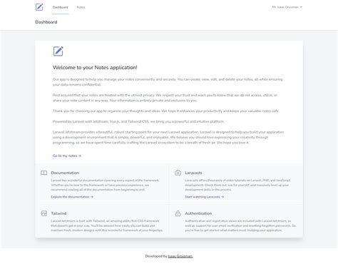 github grois333 laravel notes app