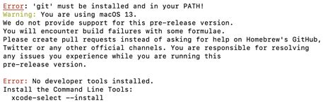 Solved Mac Ventura 13 업데이트 후 Git 에러