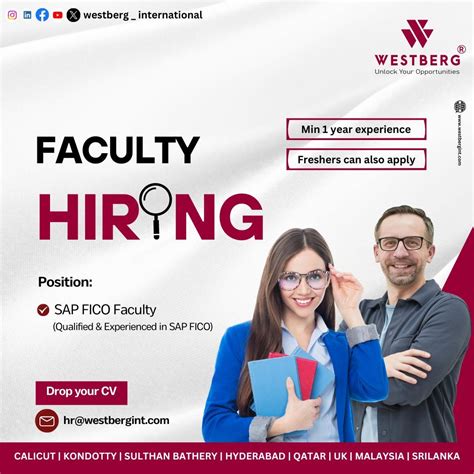 Sapfico Sap Fico Faculty Urgenthiring Training Education Job Career Opportunity