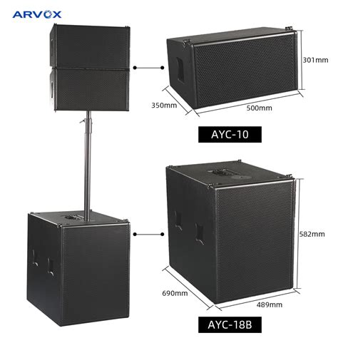 Line Array Speaker Arvox Tech