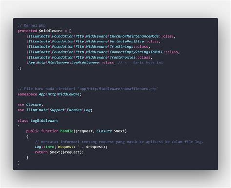 fungsi utama middleware pada laravel buildwithangga