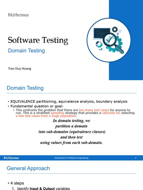 04domain Testing Pdf Software Engineering Computer Science