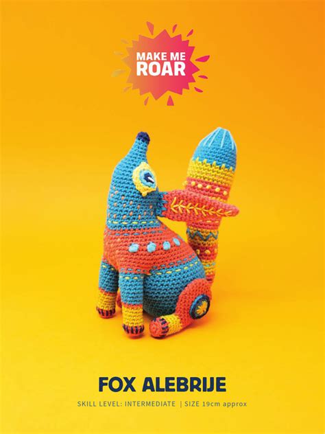 Fox Alebrijes Us Pattern Pdf Crochet Yarn