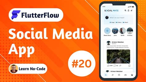 Build A Social Media App With Flutterflow 20 Send Textimage Message Youtube
