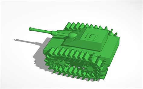 3d Design Tank Tinkercad