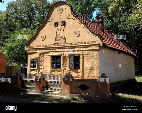 House From Gospodaria Sarbova 1821 In The Village Museum Muzeul