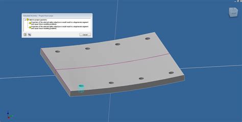 Failed To Project Geometry Folded Plate With Hole Pattern Autodesk Community