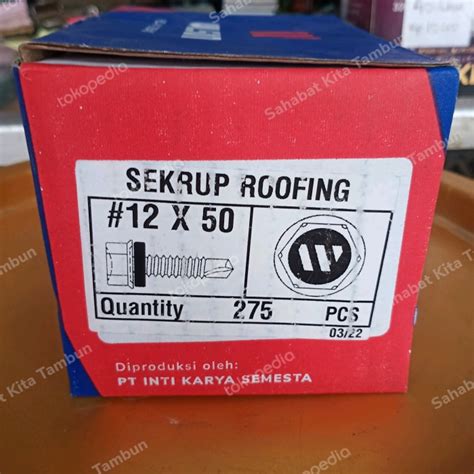 Jual Sekrup Roofing Wilson Cm Skrup Roofing Cm Baut Roofing Atap