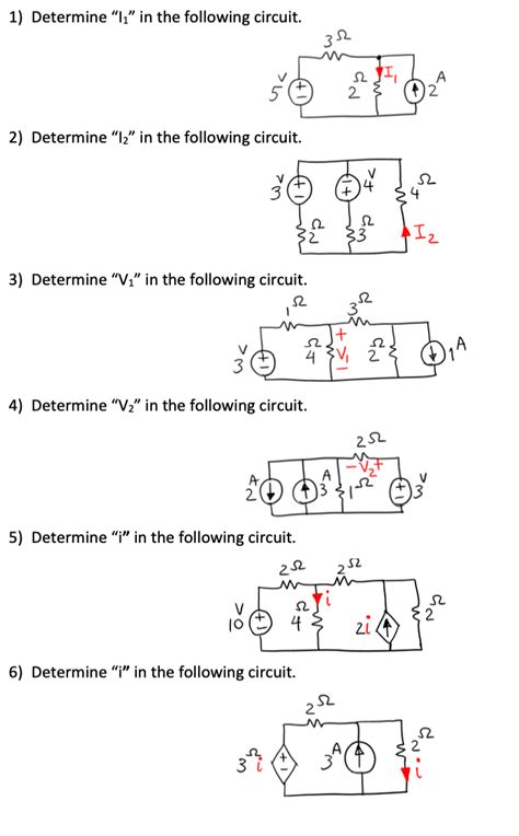 Solved Determine I1 In ﻿the Following Circuitdetermine