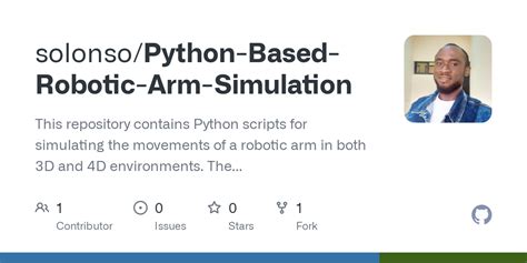 Github Solonso Python Based Robotic Arm Simulation This Repository Contains Python Scripts