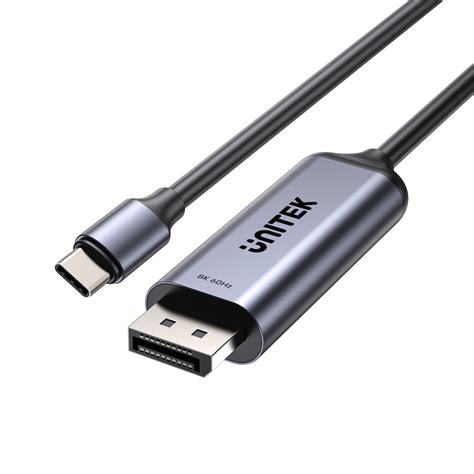 8k Usb C To Displayport Bidirectional Cable